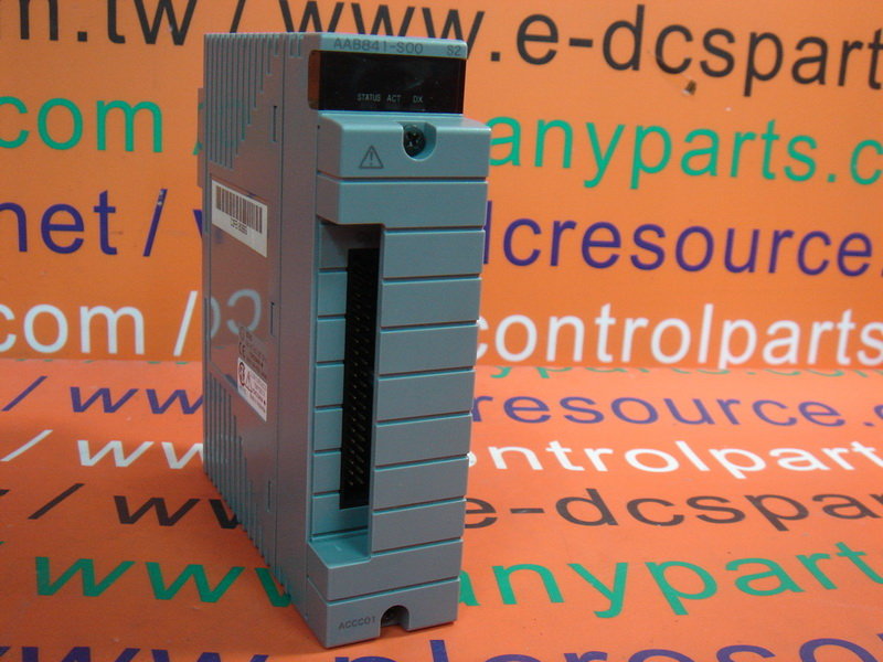 YOKOGAWA AAB841-S00-S2 W / ACCC01 ANALOG INPUT/OUTPUT MODULE - PLC DCS SERVO Control MOTOR POWER ...